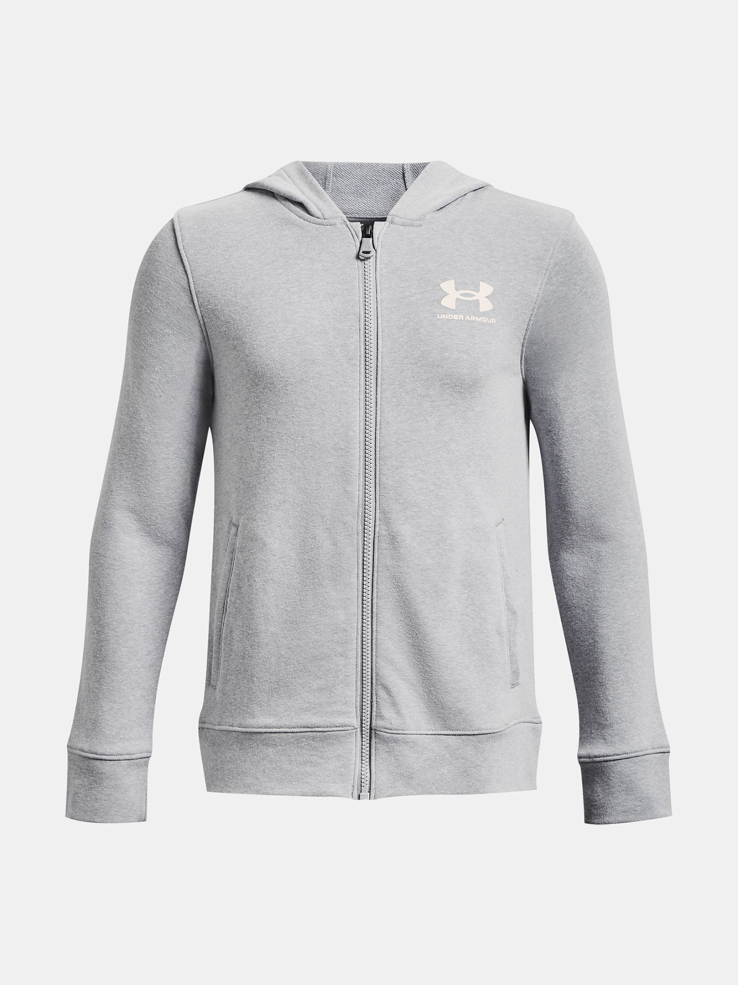 Chlapčenská mikina Under Armour UA Rival Terry FZ Hoodie | UnderArmour.sk