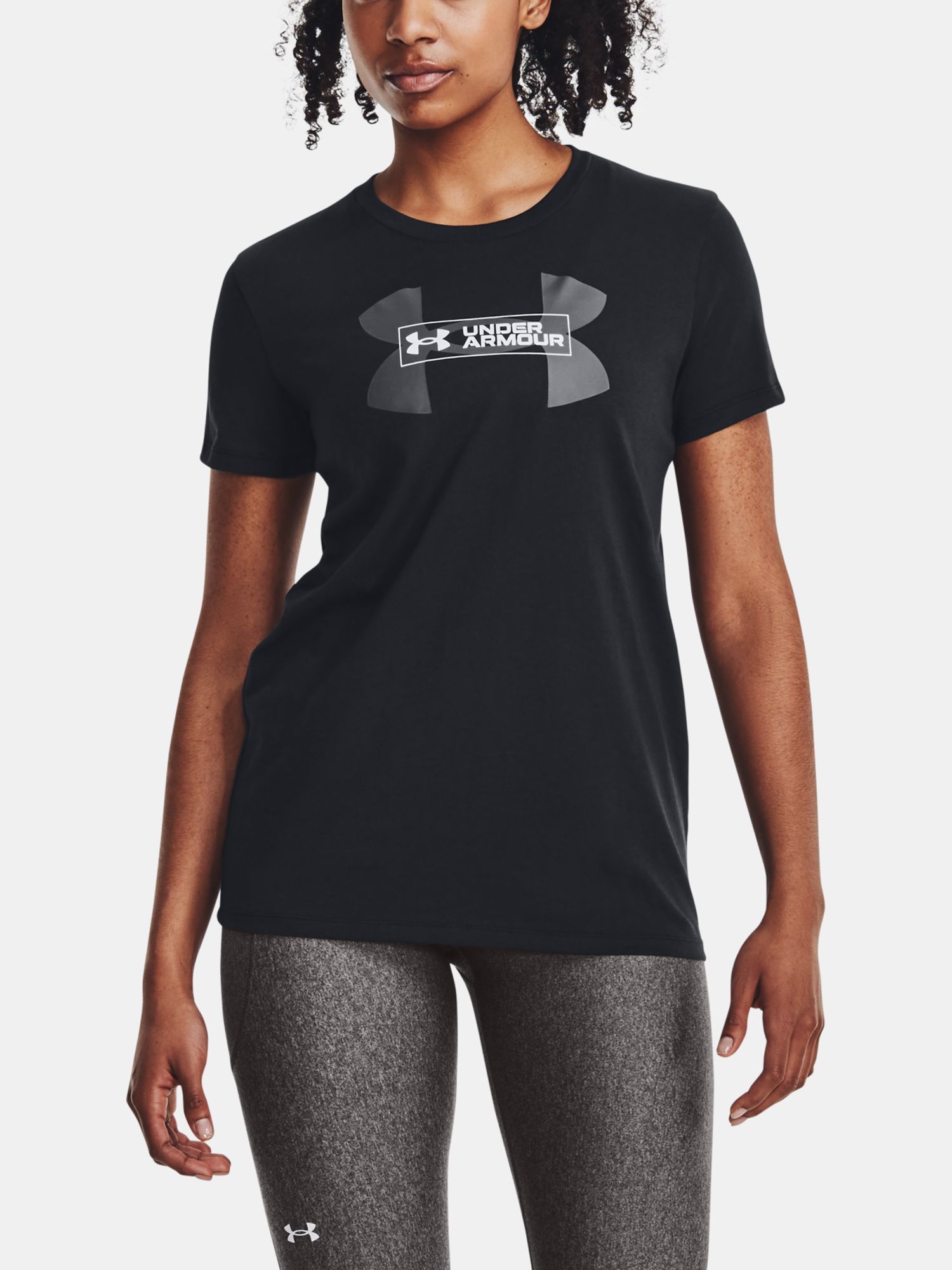 Ženska majica Under Armour UA LAYERED LOGO SS | underarmour.si