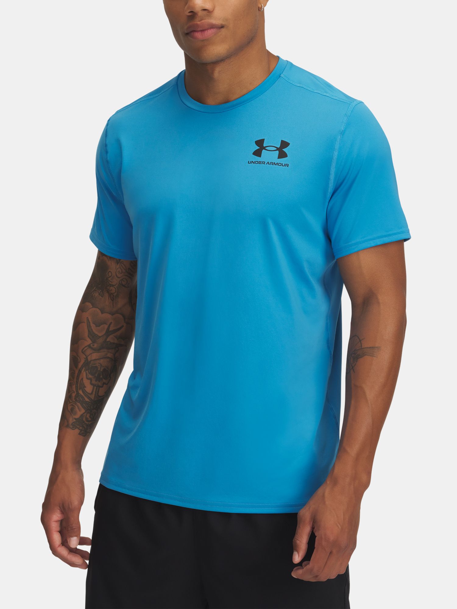 Pánske tričko Under Armour UA Heatgear Fitted SS | UnderArmour.sk