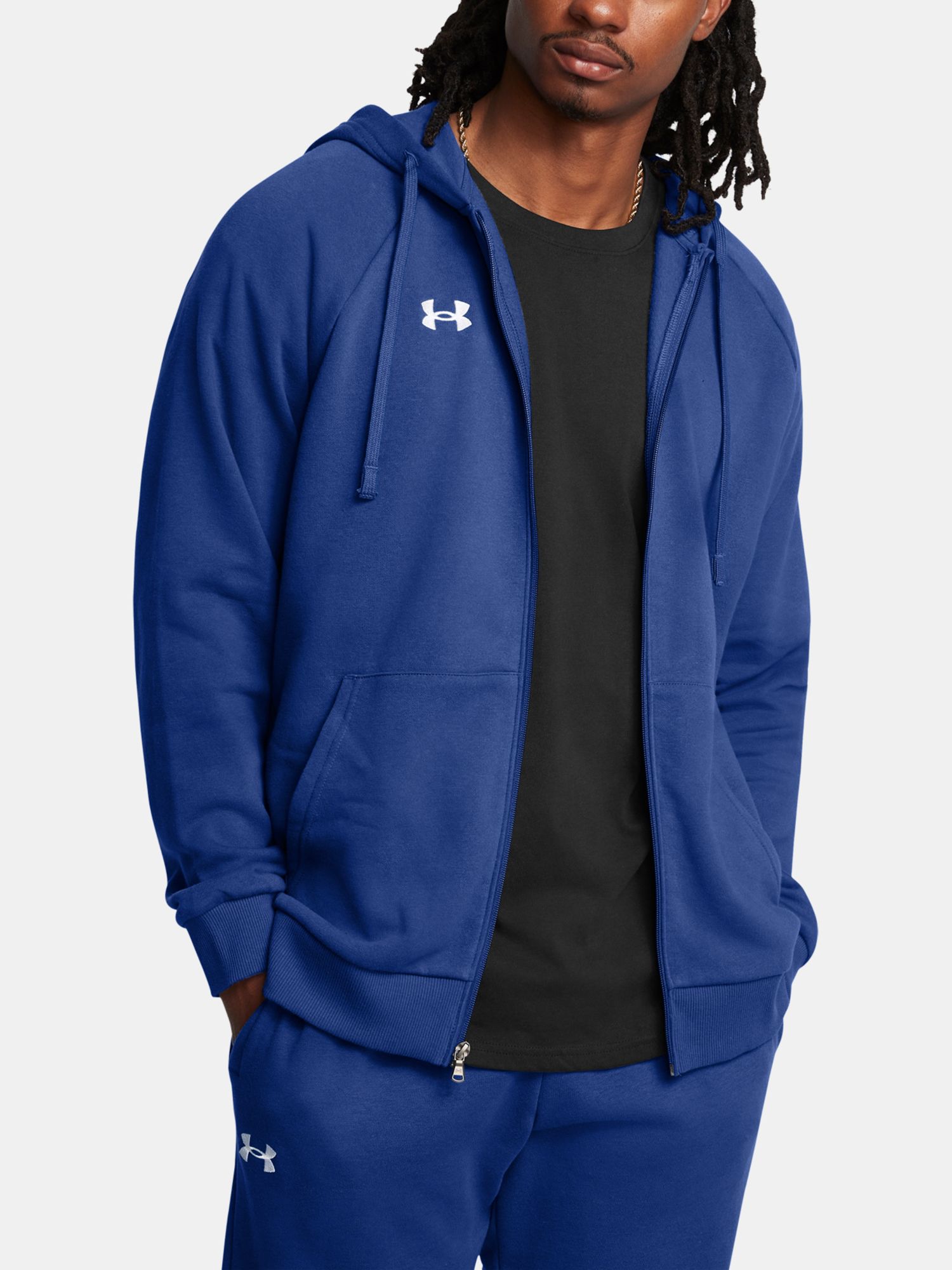 Pánska mikina Under Armour UA Rival Fleece FZ Hoodie | UnderArmour.sk