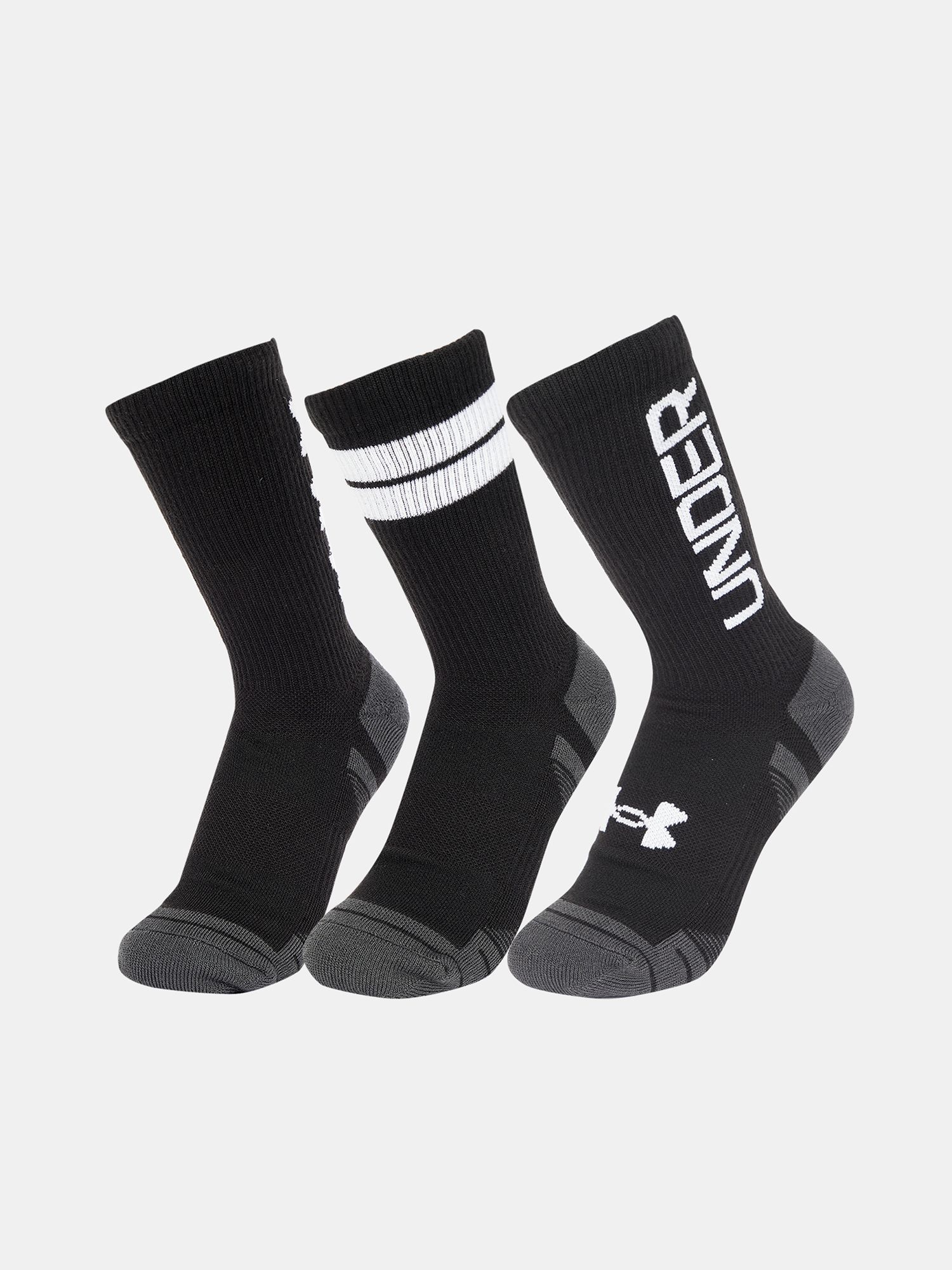 Unisexové ponožky Under Armour UA Perf Tech Nov 3pk Crew | underarmour.cz