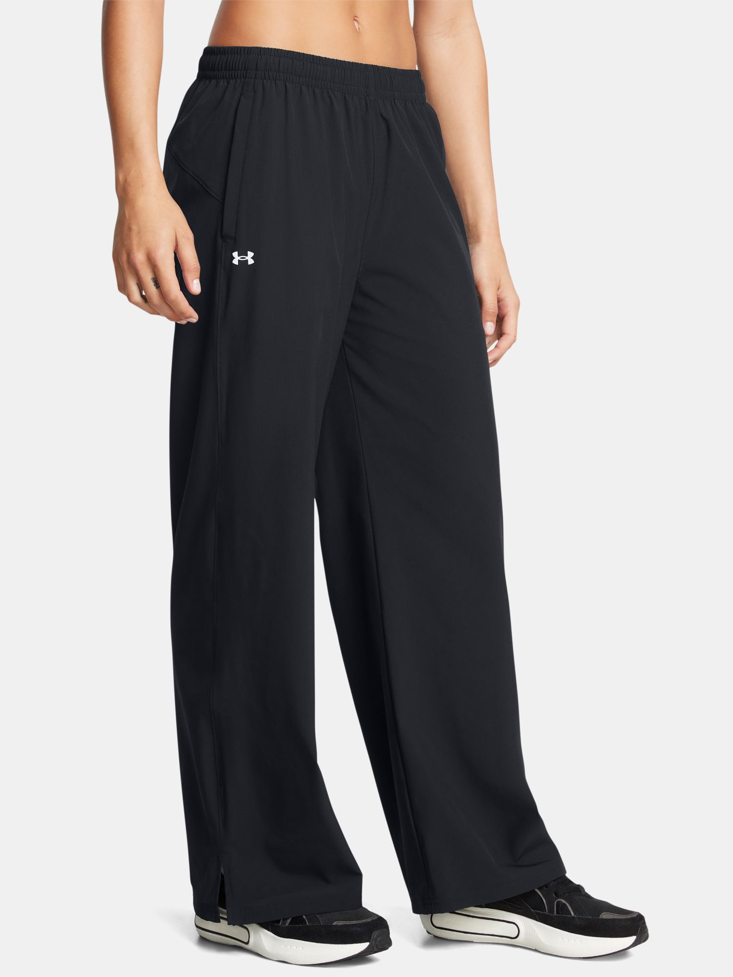 Dámské sportovní kalhoty Under Armour UA Rival Wide Leg Pant ...