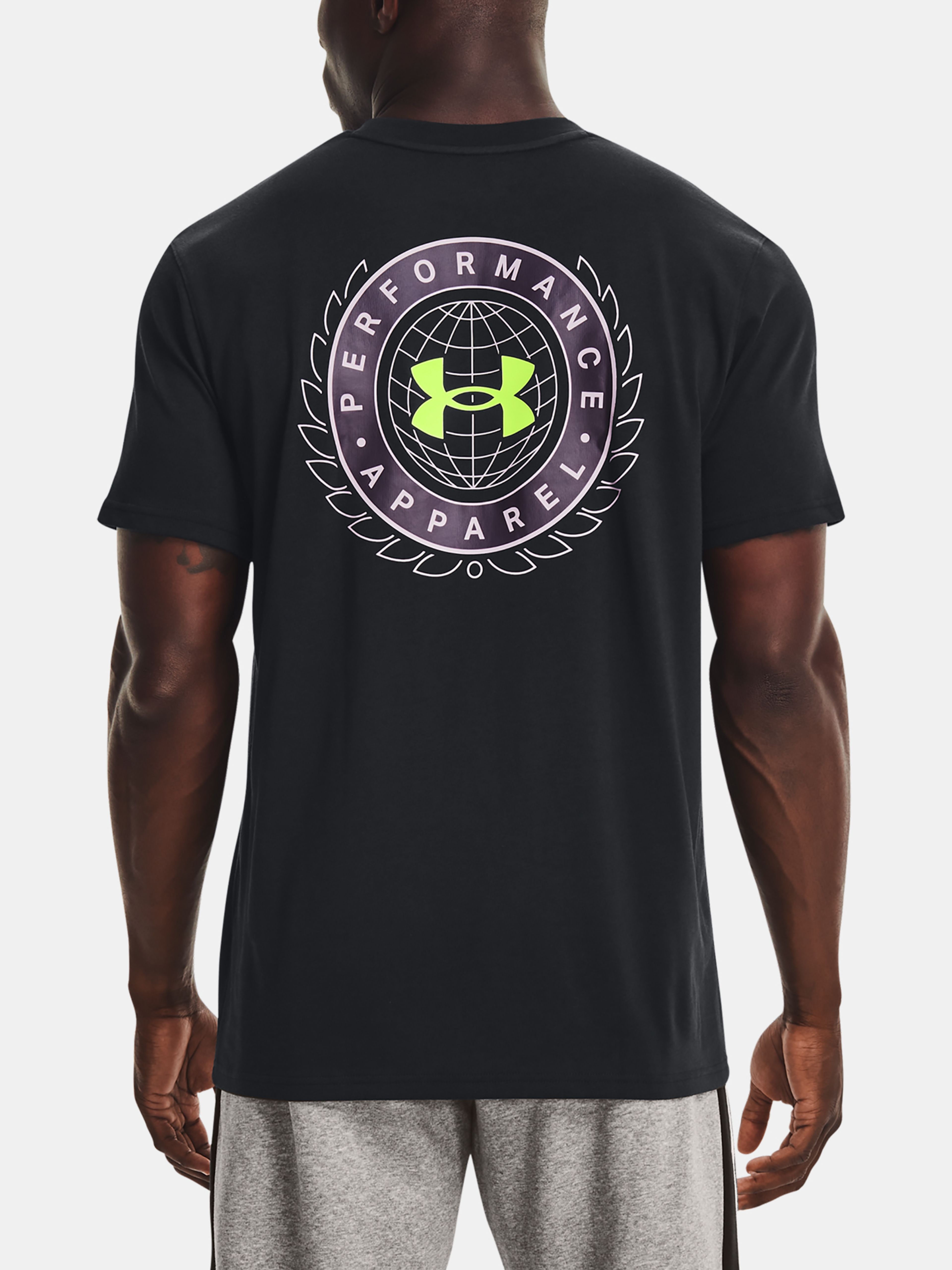 Pánské tričko Under Armour UA ALMA MATER CREST HW SS | underarmour.cz