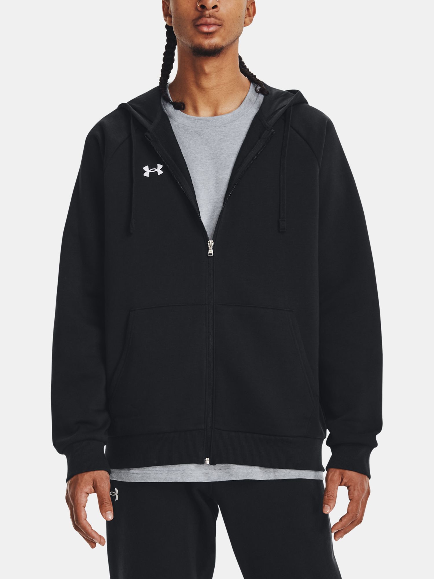 Pánská mikina Under Armour UA Rival Fleece FZ Hoodie | underarmour.cz