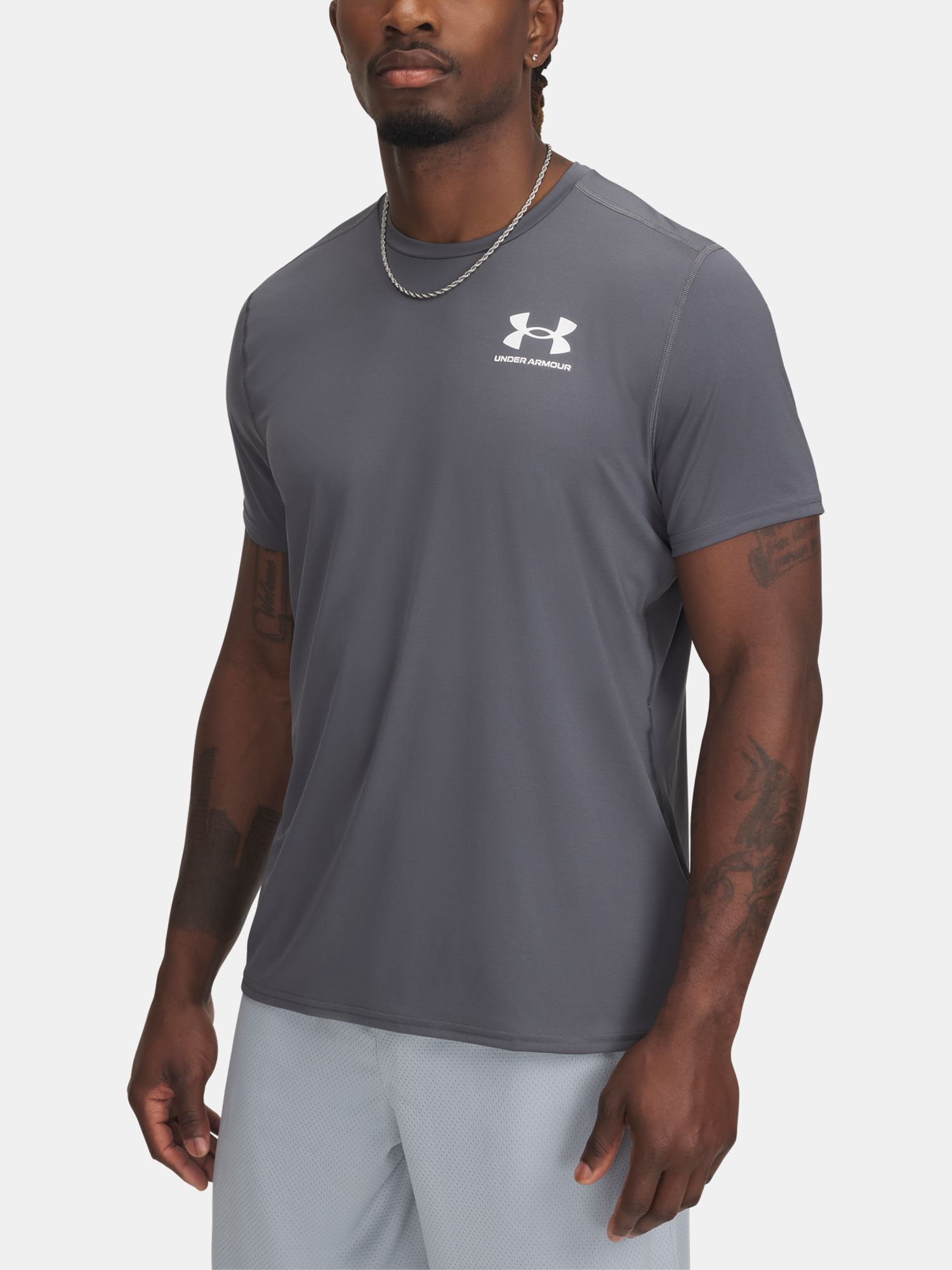 Pánské Tričko Under Armour Ua Heatgear Fitted Ss Underarmour Cz
