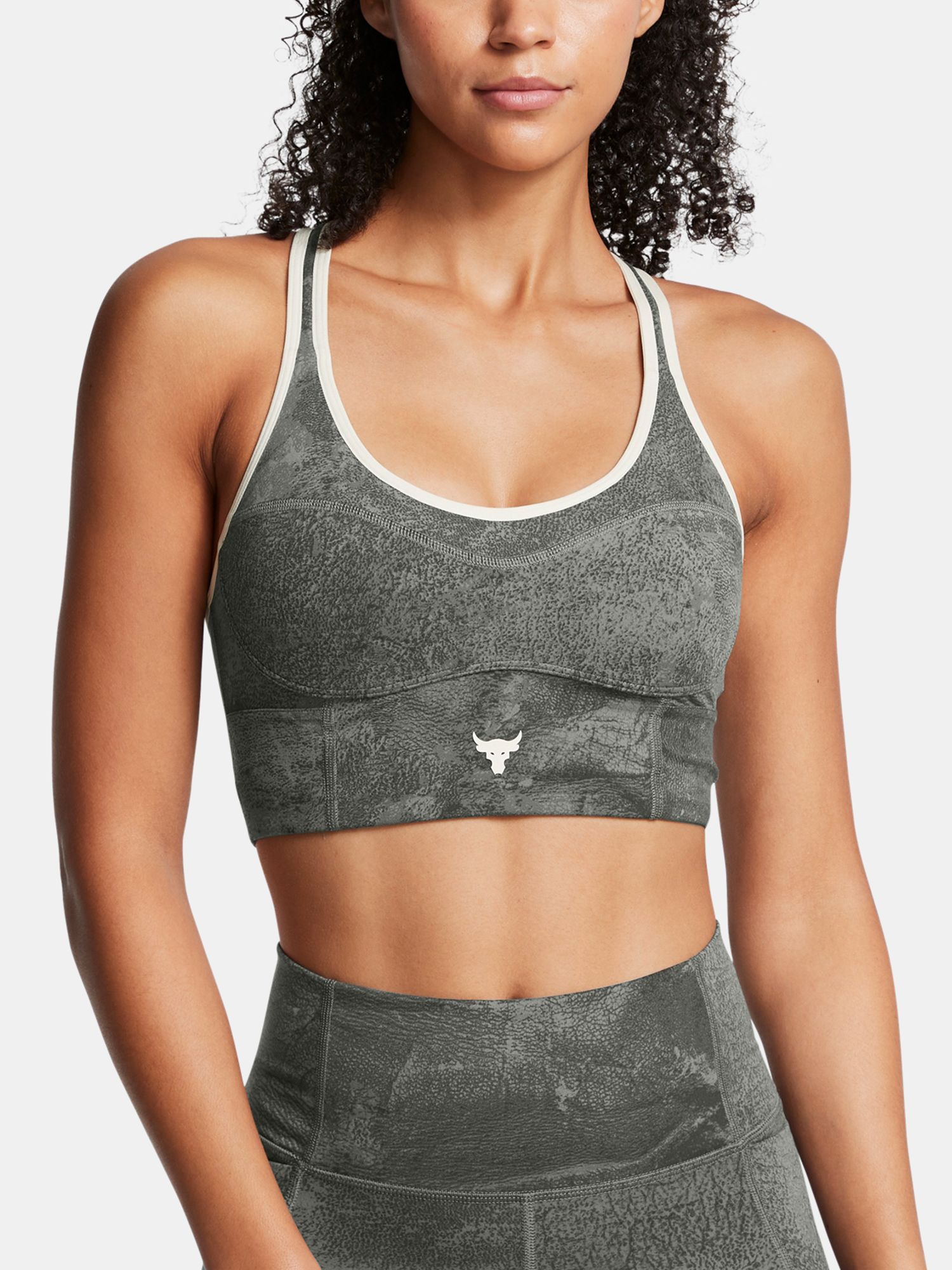 Dámská podprsenka Under Armour Pjt Rck LG LL Infty Pt Bra-GRN ...