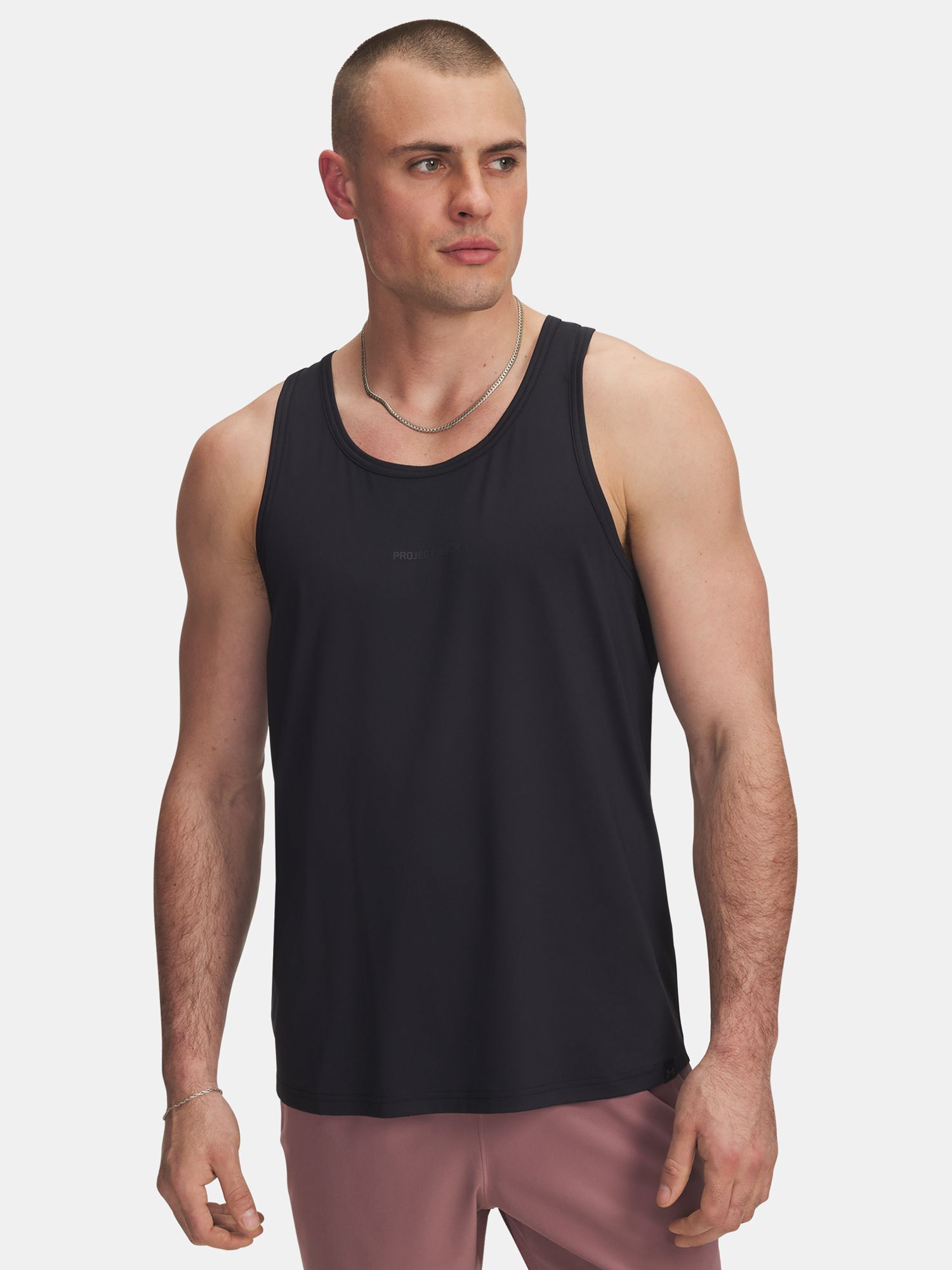 Férfi atlétatrikó Under Armour Pjt Rck Iso Chill Tank-BLK | underarmour.hu