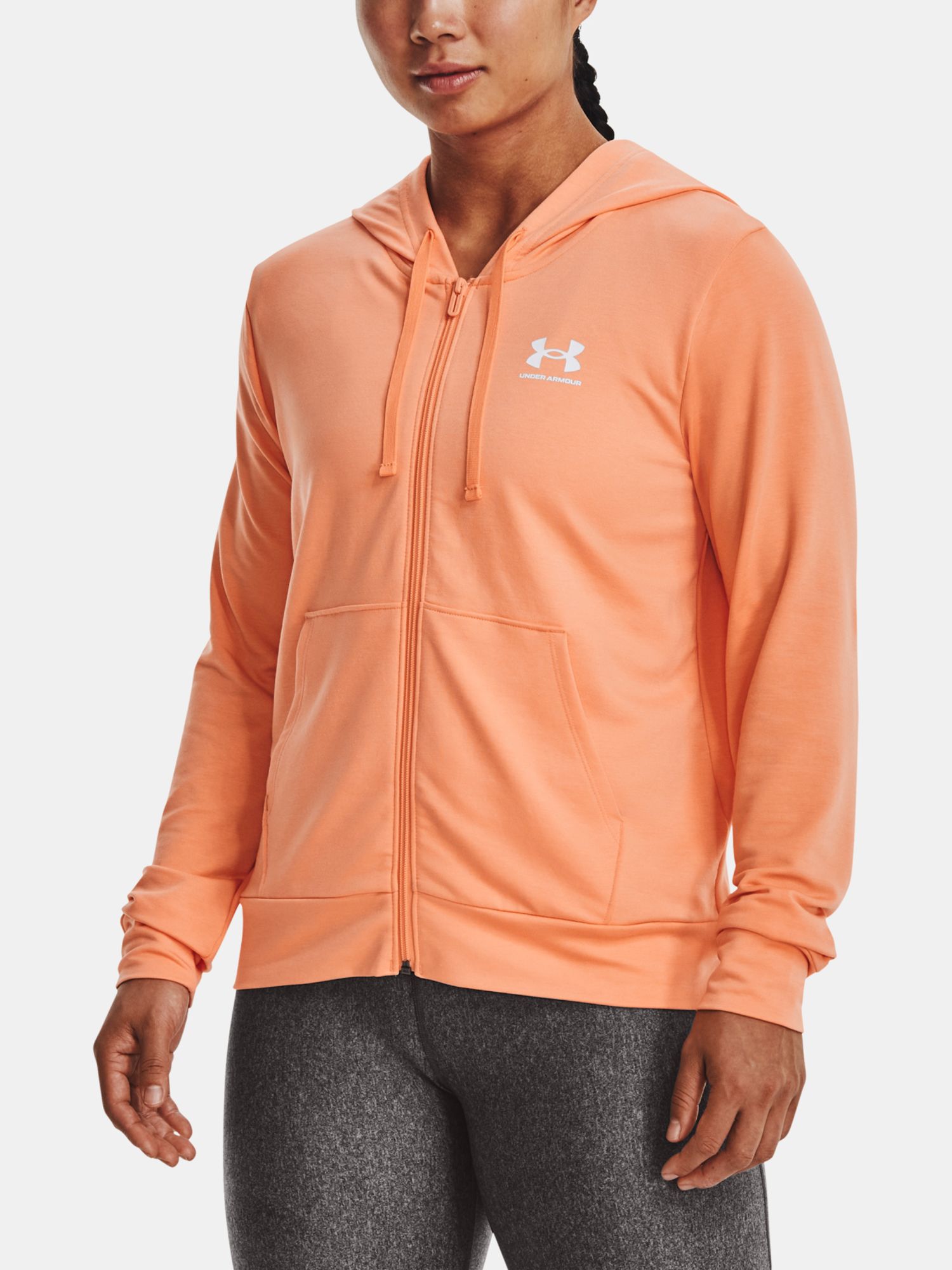 Dámska mikina Under Armour Rival Terry FZ Hoodie | UnderArmour.sk