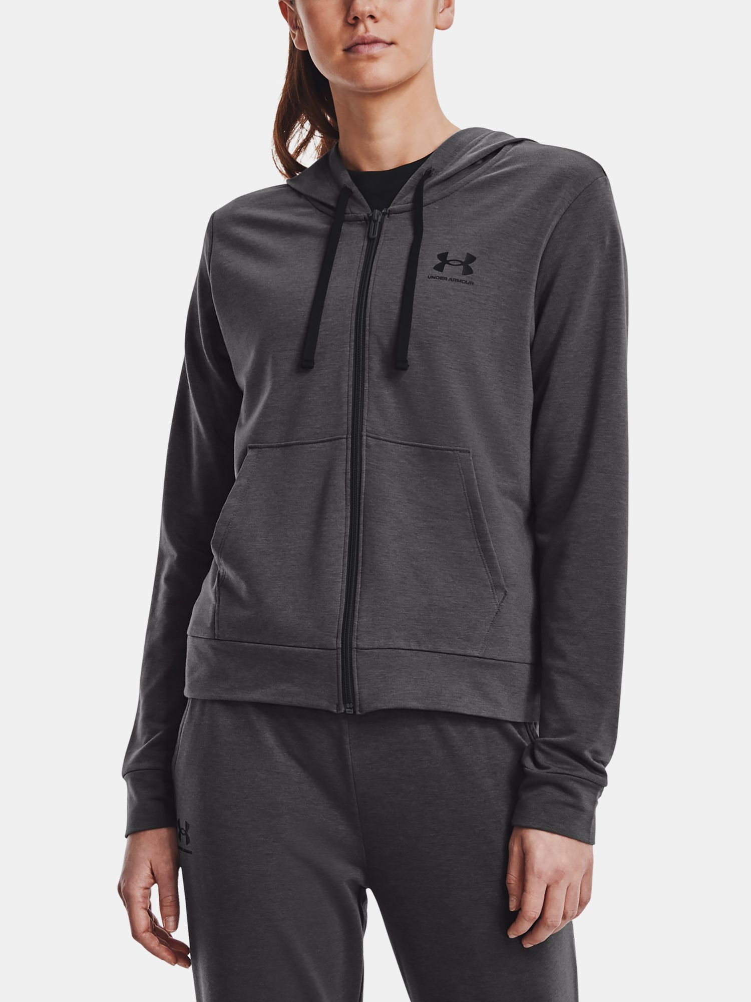 Dámska mikina Under Armour Rival Terry FZ Hoodie | UnderArmour.sk