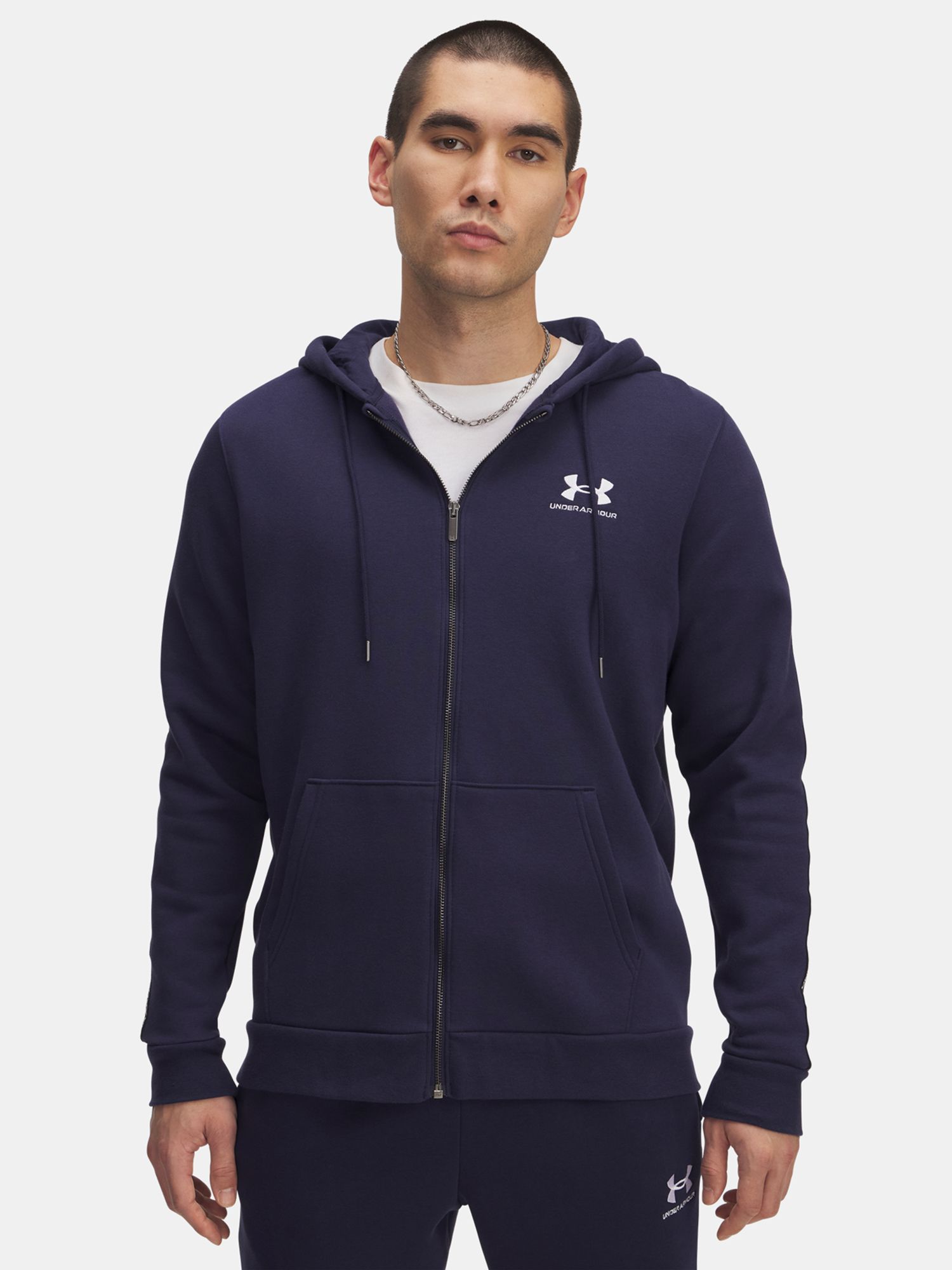 Pánská mikina Under Armour UA Icon Fleece FZ Taping | underarmour.cz