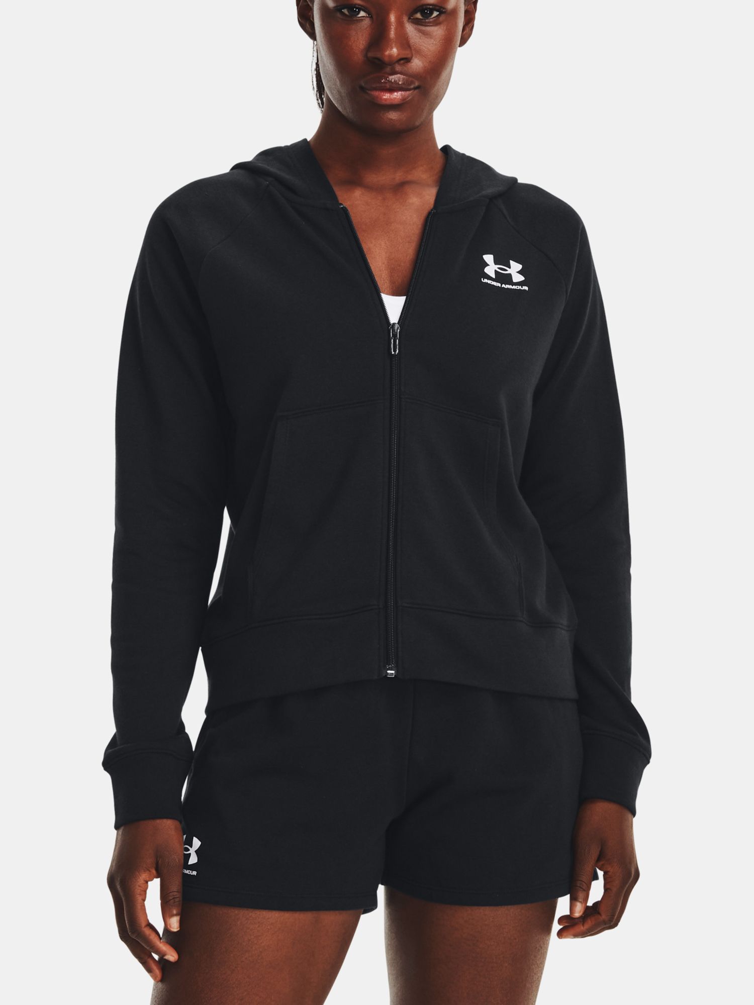 Dámska mikina Under Armour UA Rival Terry FZ Hoodie | UnderArmour.sk
