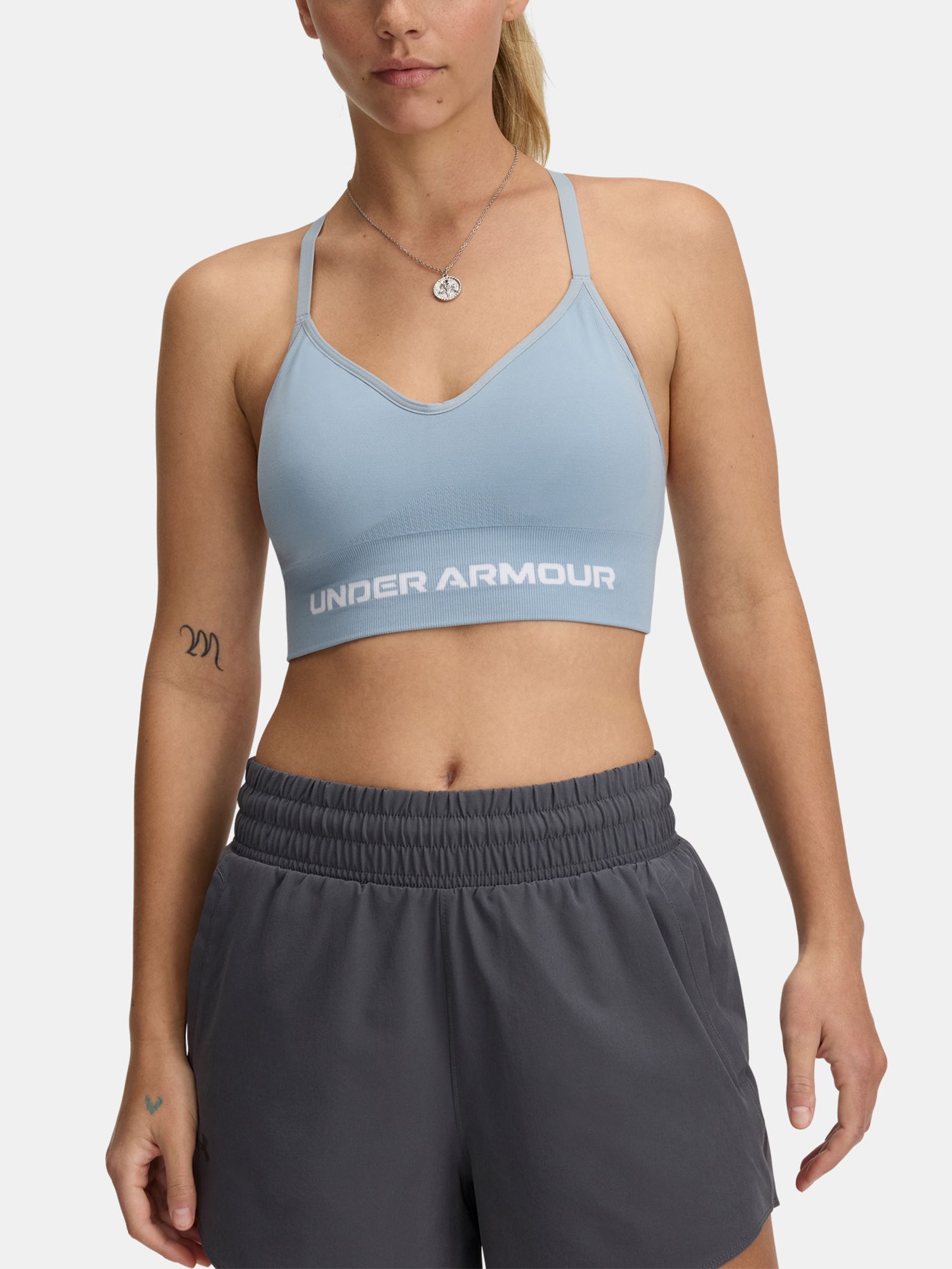 Ženski nedrček Under Armour Vanish Seamless Low Bra | underarmour.si