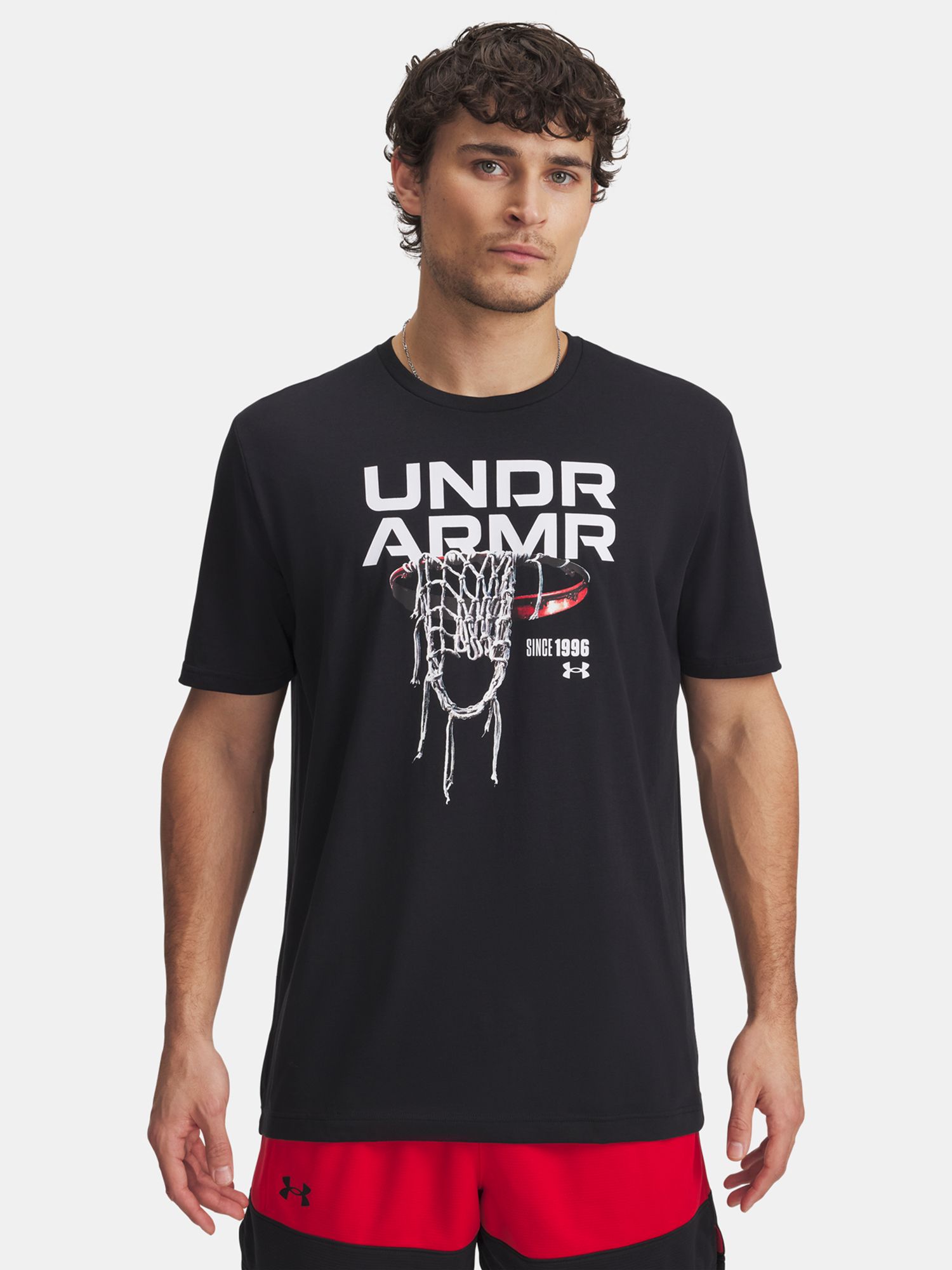 Pánske tričko Under Armour UA M 60/40s Hoops Net SS | underarmour.sk