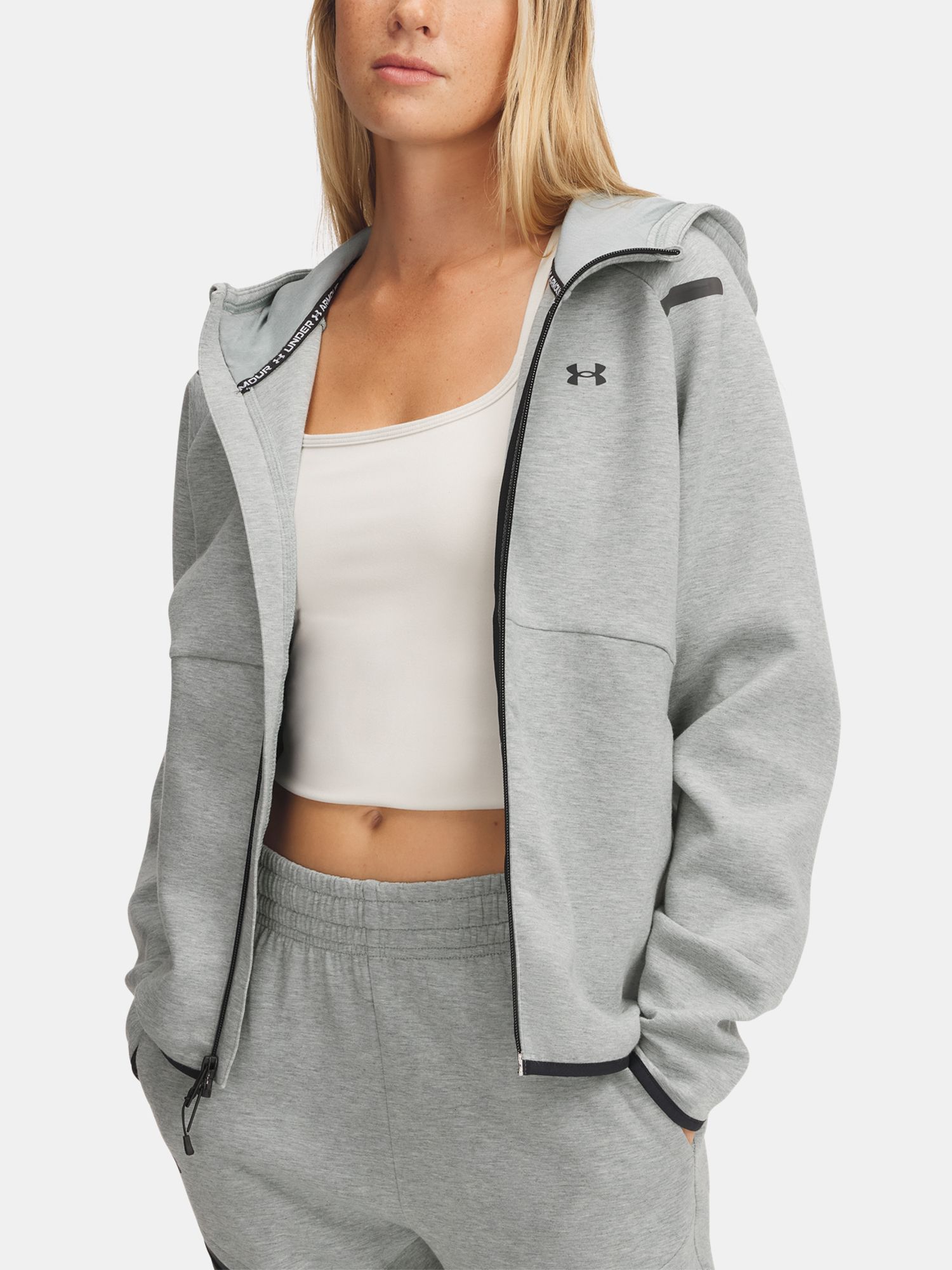 Dámska mikina Under Armour Unstoppable Fleece FZ | UnderArmour.sk