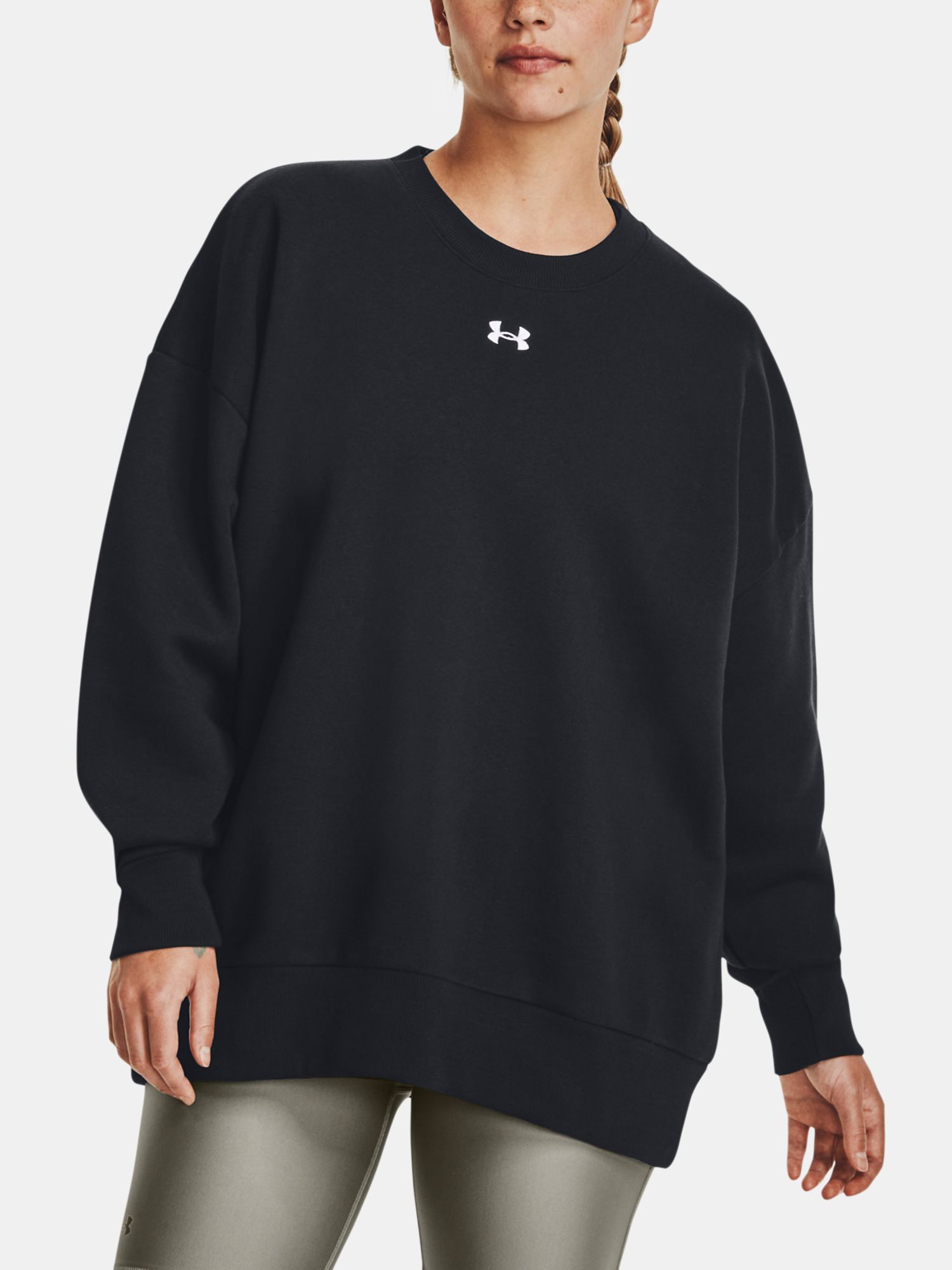 Dámská mikina Under Armour UA Rival Fleece OS Crew | underarmour.cz