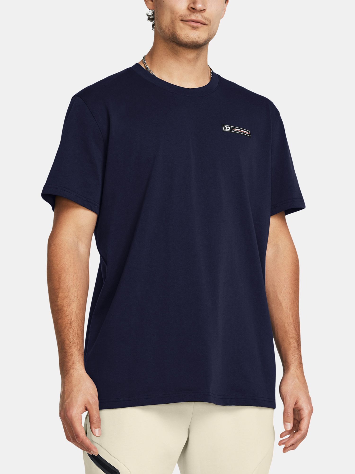 Pánské tričko Under Armour UA HW ARMOUR LABEL SS | underarmour.cz