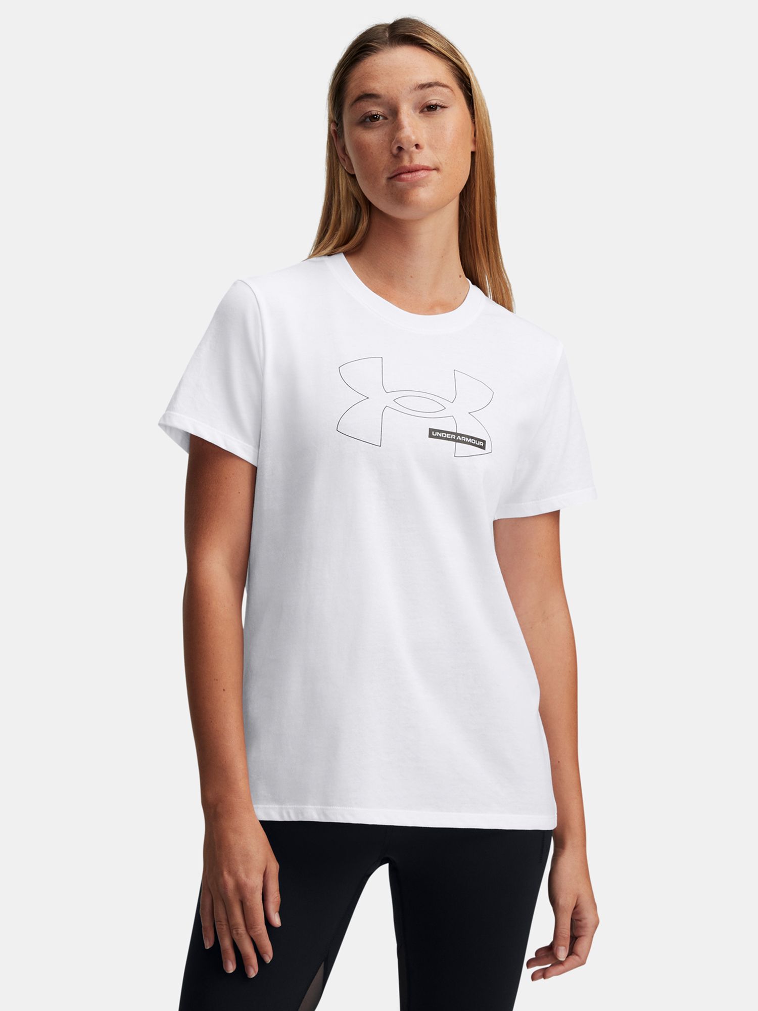 Dámské tričko Under Armour UA Rival Outline SS | underarmour.cz