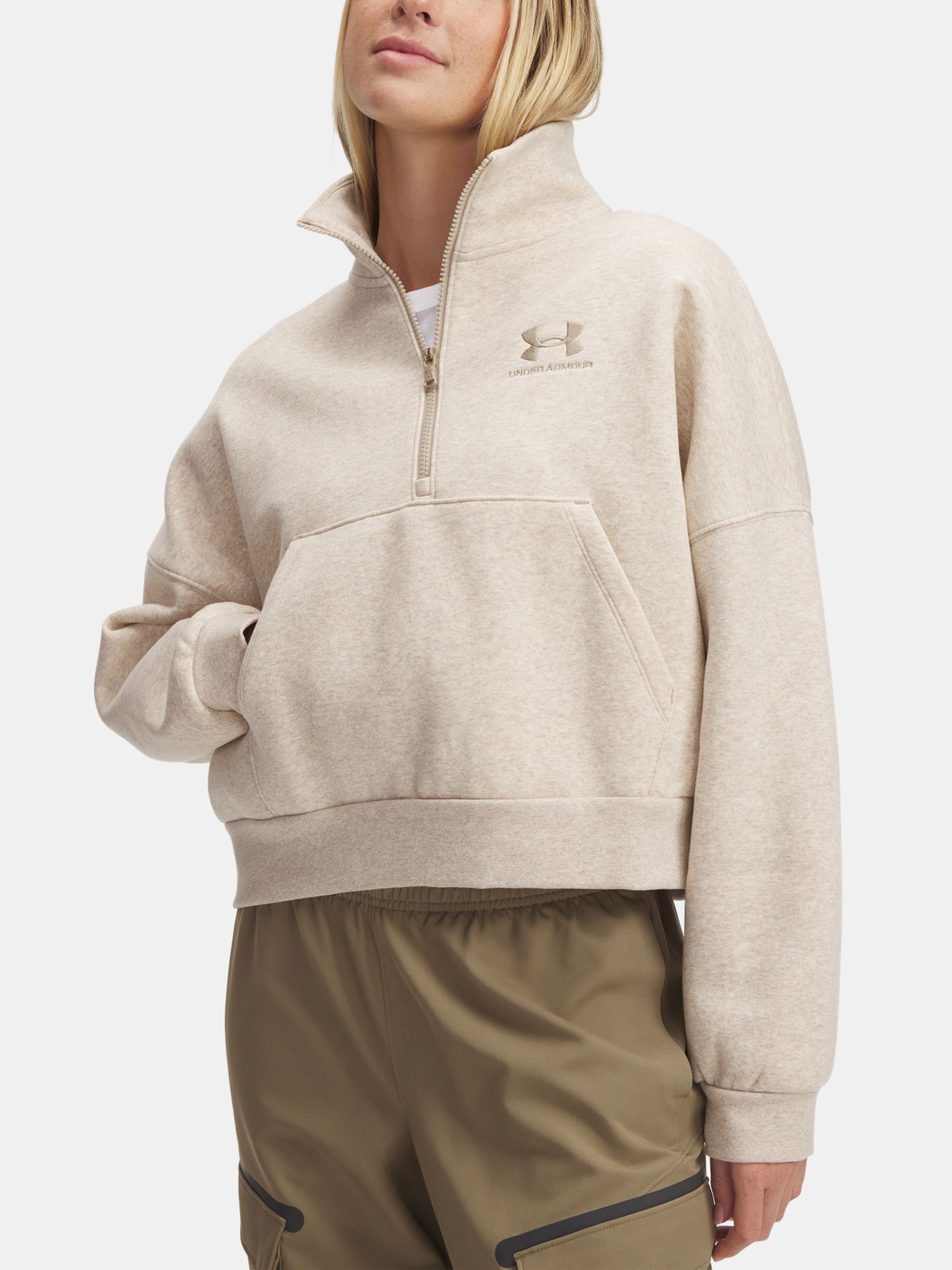Dámská mikina Under Armour UA Icon Fleece OS HZ | underarmour.cz