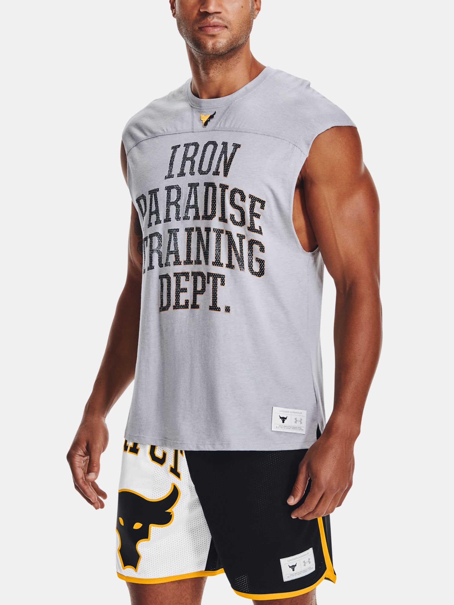 Pánské tílko Under Armour Project Rock Cutoff Tee | underarmour.cz